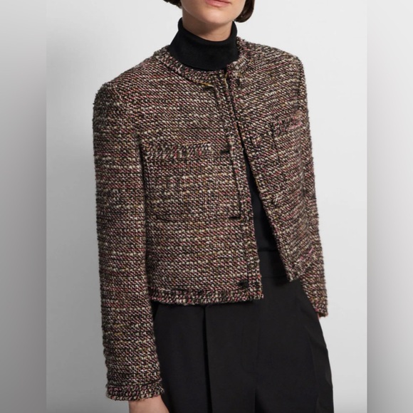 Theory | Jackets & Coats | Theory Tweed Jacket | Poshmark